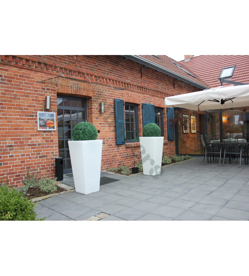 Donica wysoka 110cm Slim Line M ANTRACYT | 52x110 cm Planters